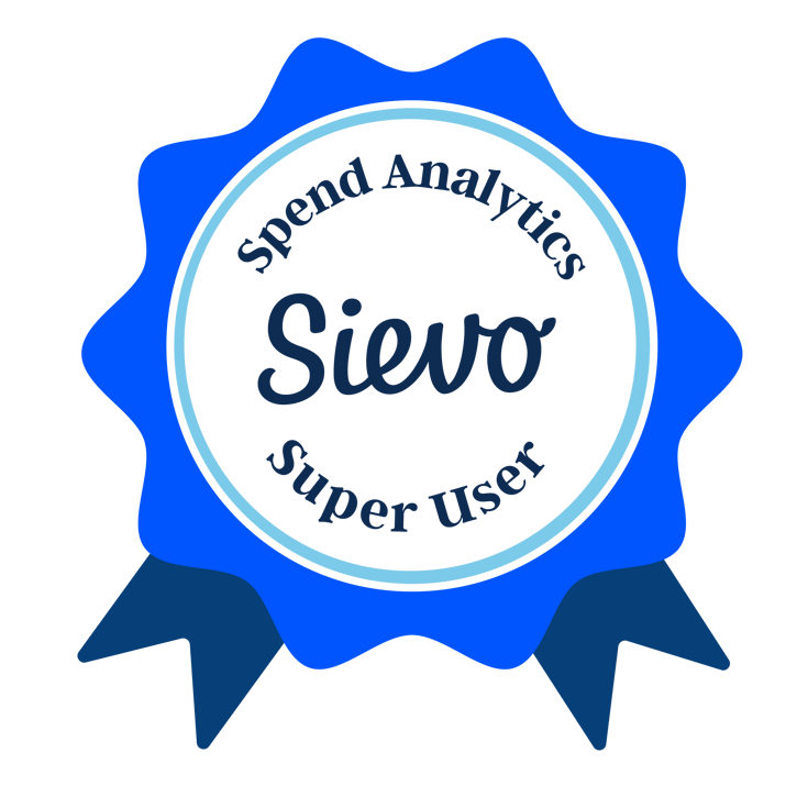 Sievo Academy proudly presents: The Super user certificate in Spend analytics